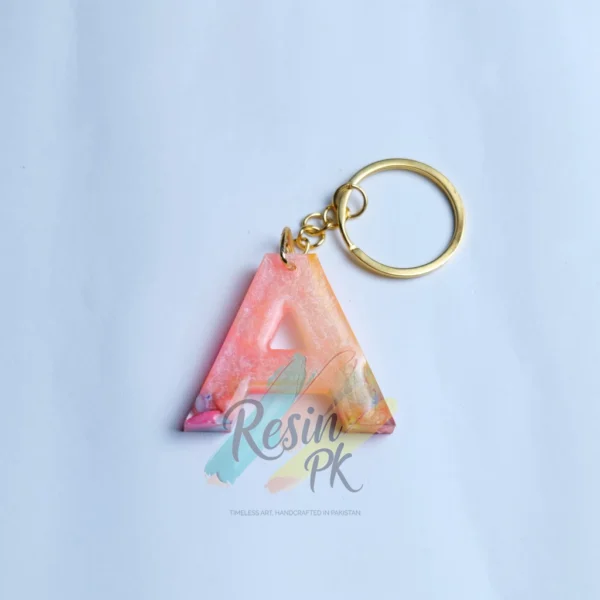 Gen Z Favorite Resin Keychains – Alphabet Style - Resinpk